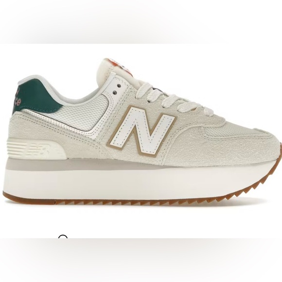 New Balance | Shoes | New Balance 574 Plus Platform Sneakers Size 8 ...